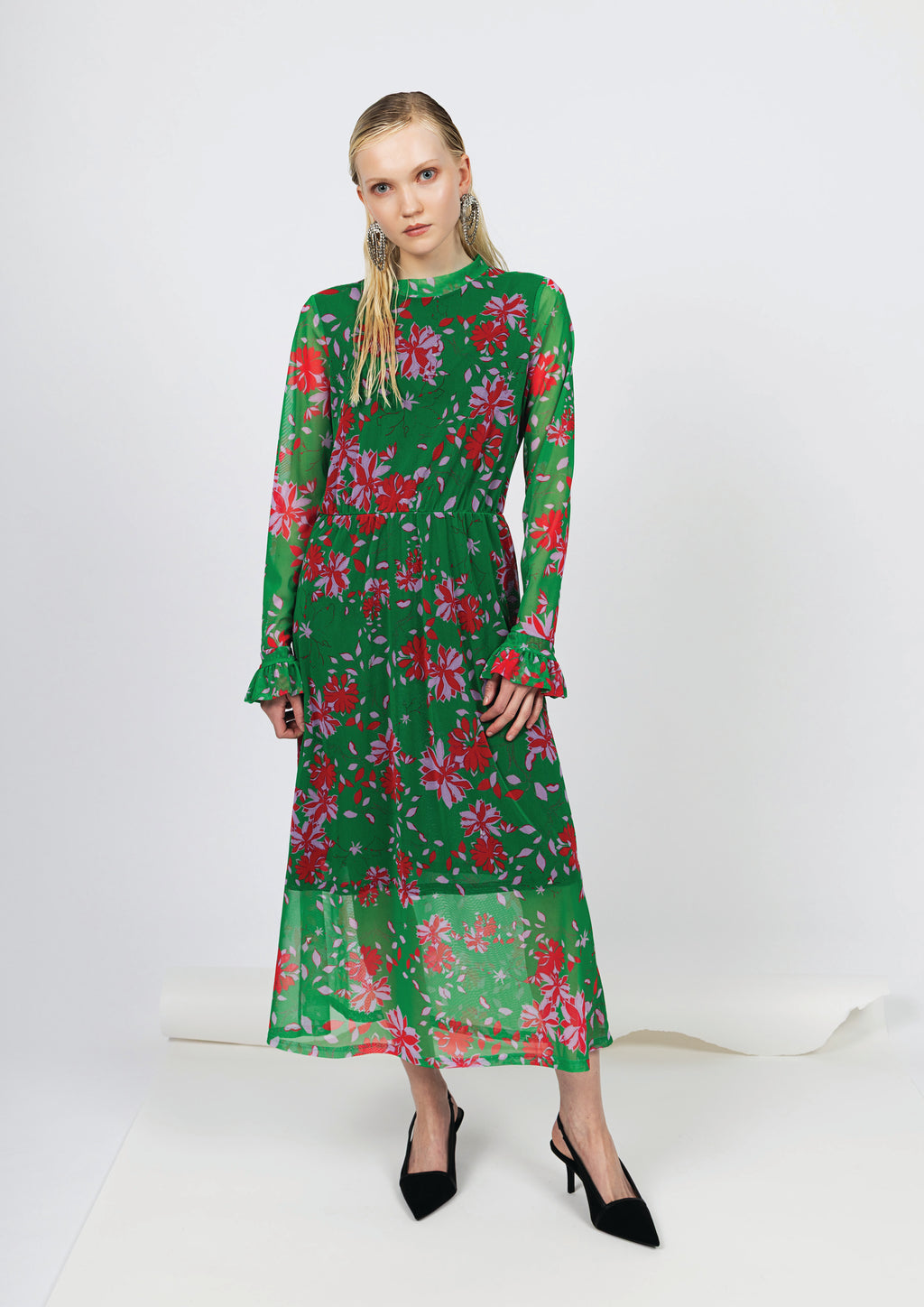 DALIA dress / green – ANITA HIRLEKAR